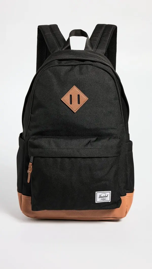Herschel Supply Co. Heritage Backpack In Black/Tan - 70% Off | Editorialist