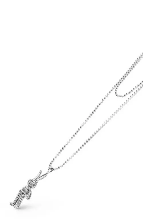 Lagos Rabbit Pendant Necklace