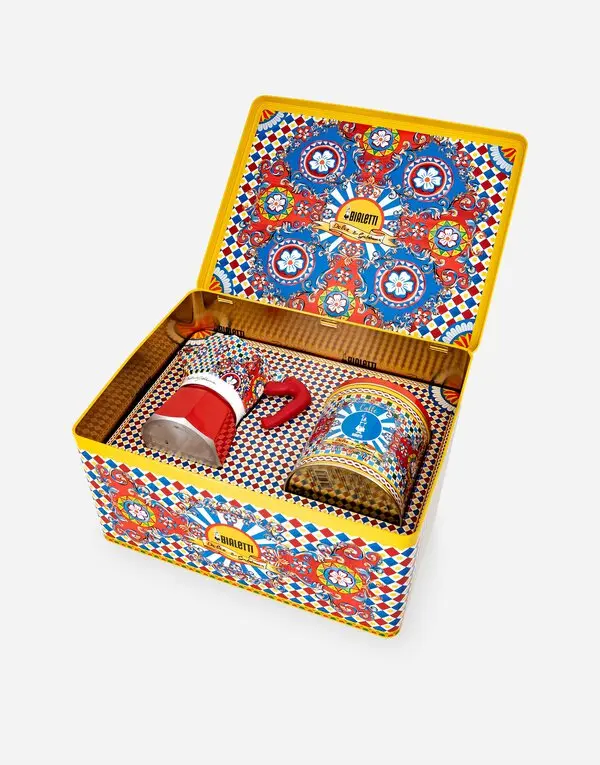 Dolce & Gabbana Box Moka Medium + Caffé Perfetto Bialetti