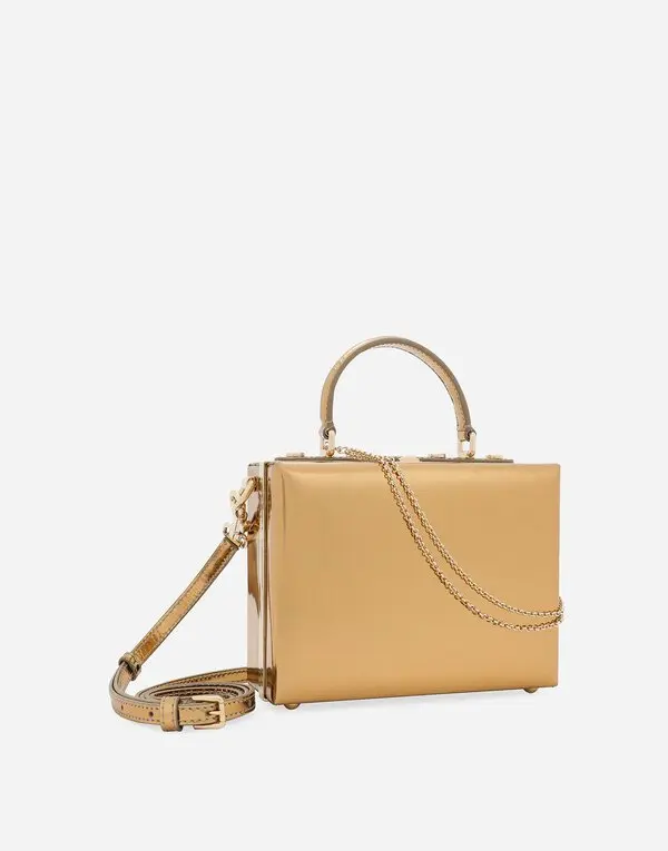 Dolce & Gabbana Box Handbag - Gold