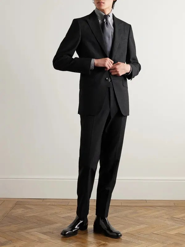 TOM FORD O'connor Slim-fit Checked Wool Suit Jacket