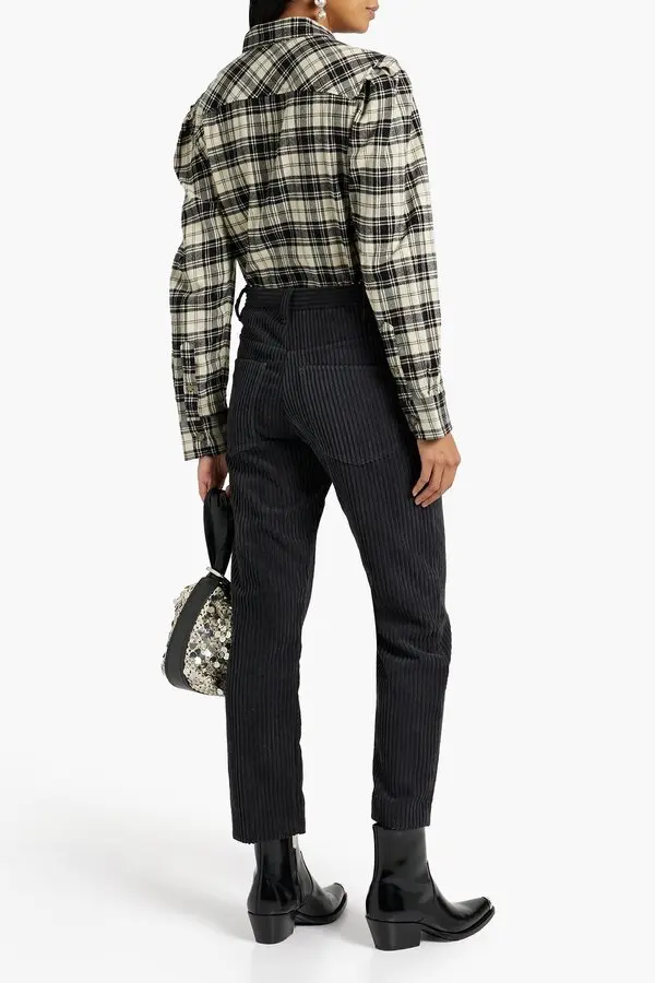 MARANT ETOILE Beldenae Corduroy Tapered Trousers