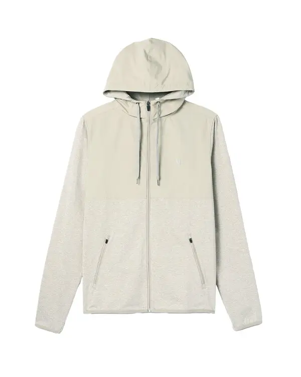 Vuori Sunday Element Hooded Jacket - Toast Heather