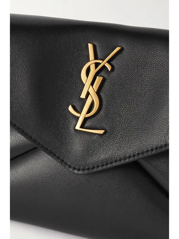 Saint Laurent Cassandre Leather Clutch