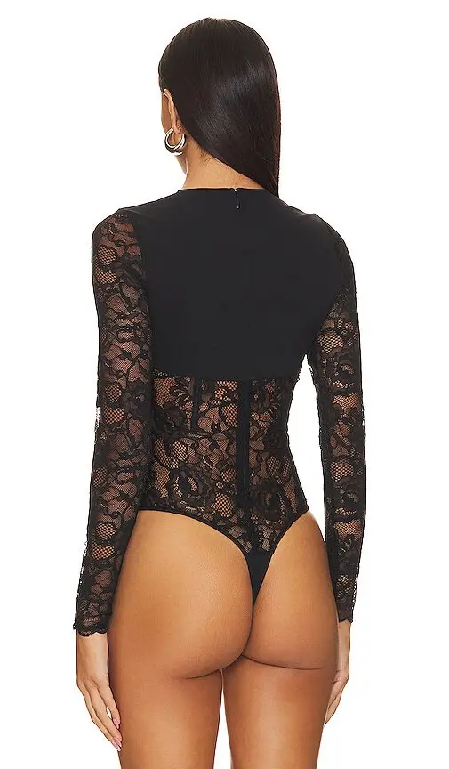 FLEUR DU MAL Boned Bodysuit