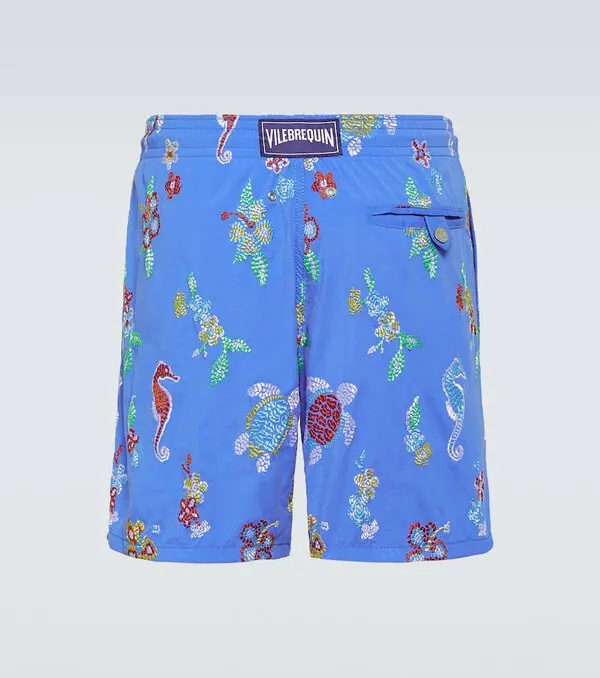 Vilebrequin Embroidered Swim Trunks
