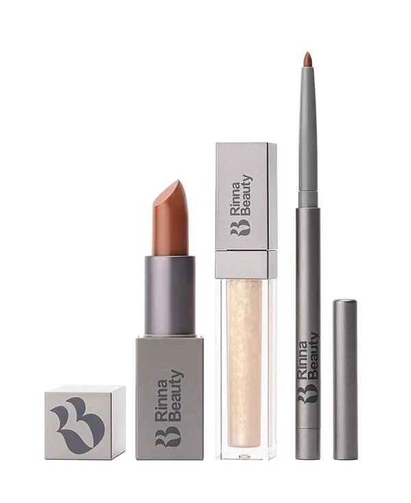 RINNA BEAUTY Show Stopper Lip Kit - Cool Brown