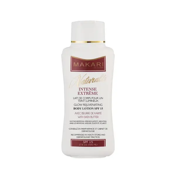 MAKARI Naturalle Intense Extreme Glow Rejuvenating Body Lotion 17.6oz - Multi Color Bottle