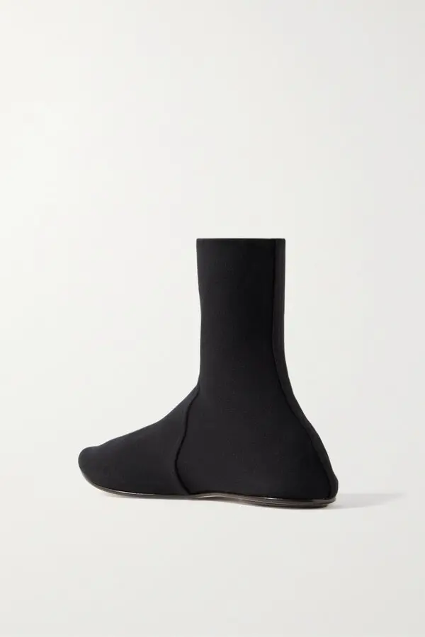 LESET Louis Stretch-ponte Sock Boots