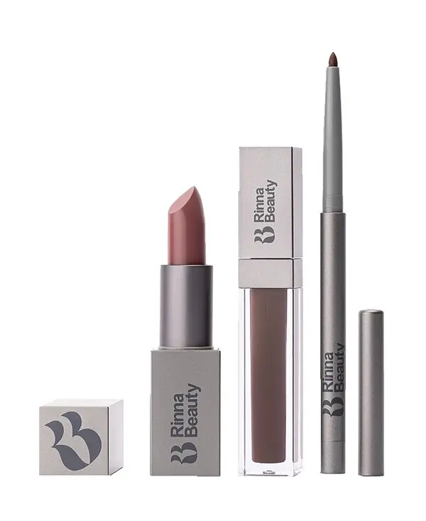 RINNA BEAUTY Icon Sasha Lip Kit - Deep Wine