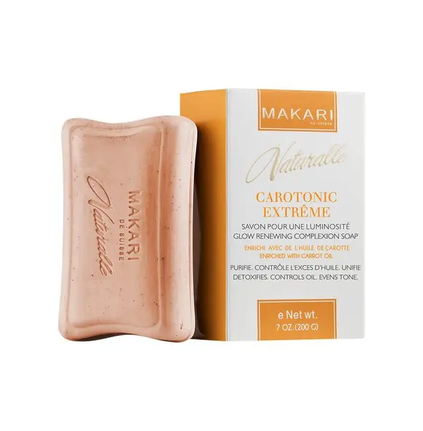 MAKARI Naturalle Carotonic Extreme Glow Renewing Complexion Soap 7oz - Multi Color Bottle