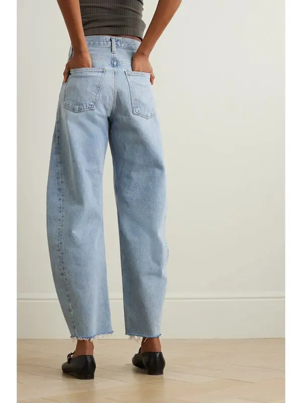 AGOLDE Luna High-rise Jeans - Blue