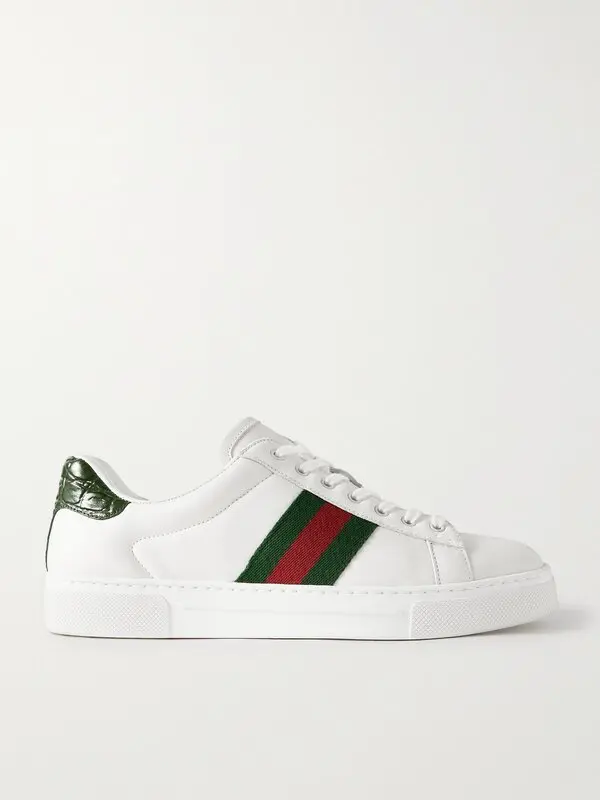 Gucci Ace Leather Sneakers