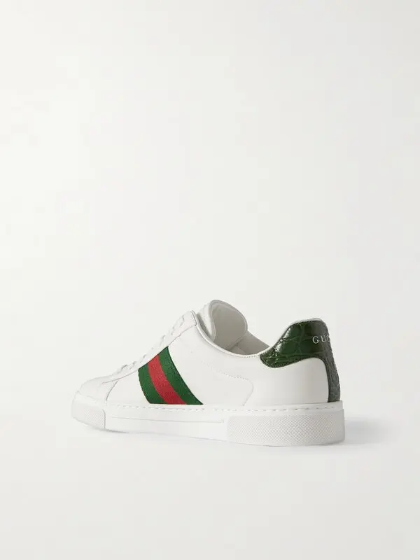 Gucci Ace Leather Sneakers