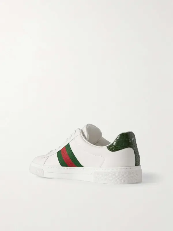 Gucci Ace Leather Sneakers