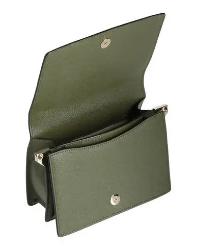 VALEXTRA Military Calfskin Cross-body Bag - Green