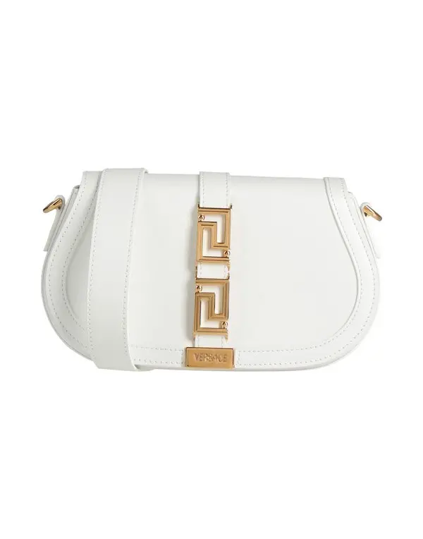 Versace Calfskin Cross-body Flap Bag