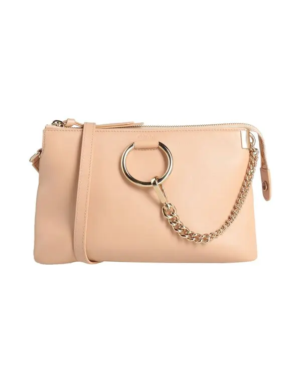 Chloé Leather Cross-body Bag With Appliqués