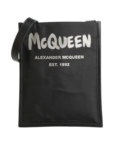 Alexander McQueen Cross-body Bag With Adjustable Shoulder Strap - Black