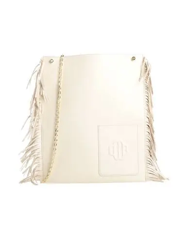 Maje Leather Cross-body Bag - White