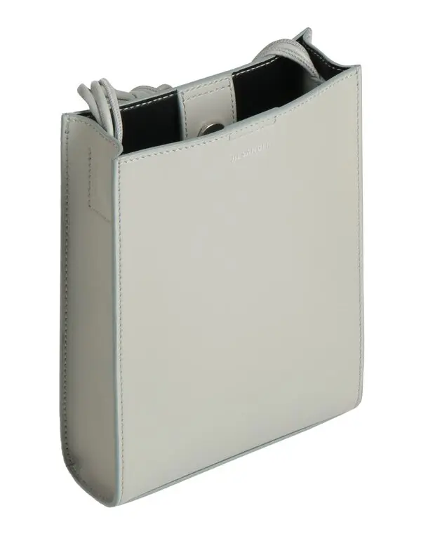 JIL SANDER Leather Cross-body Bag - Grey