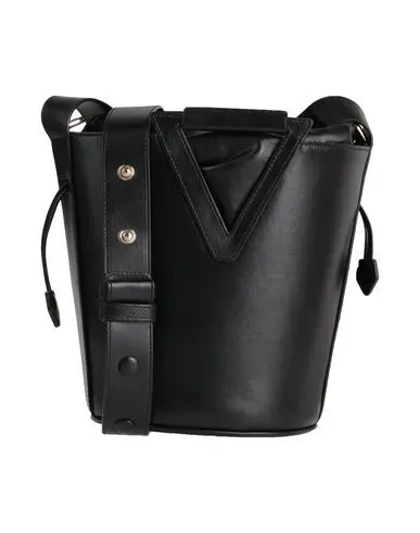 ROGER VIVIER Leather Cross-body Bucket Bag