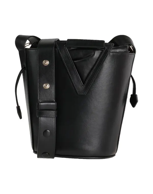 ROGER VIVIER Leather Cross-body Bucket Bag