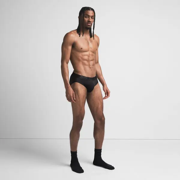 SKIMS Brief | Green | | Stretch - Obsidian