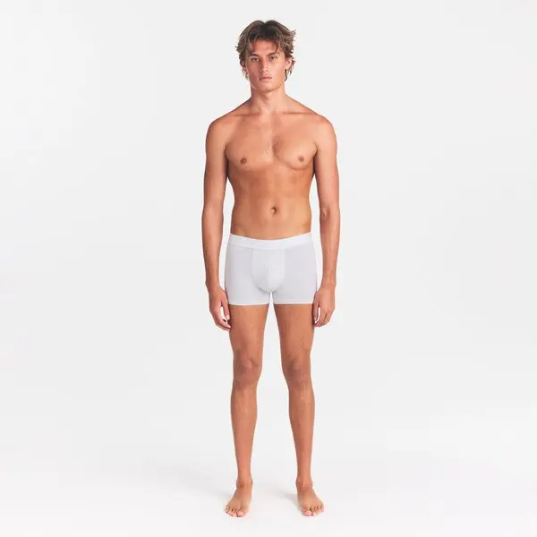 SKIMS 5" Boxer Brief | Purple | | Stretch - Chalk