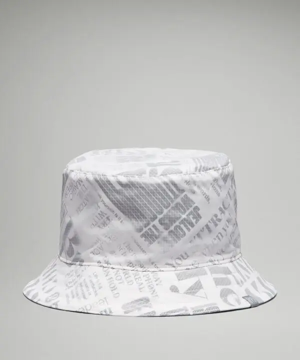 Lululemon Both Ways Reversible Bucket Hat Manifesto Print  display picture 1