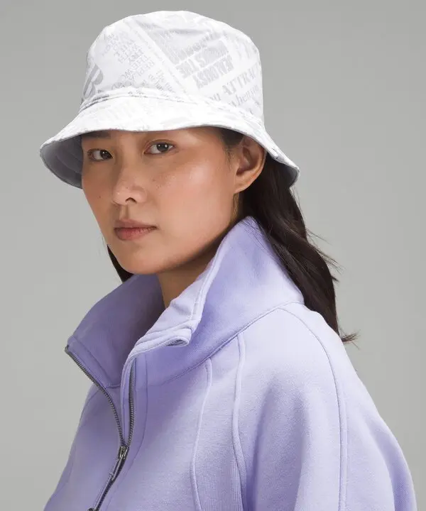 Lululemon Both Ways Reversible Bucket Hat Manifesto Print  display picture 1