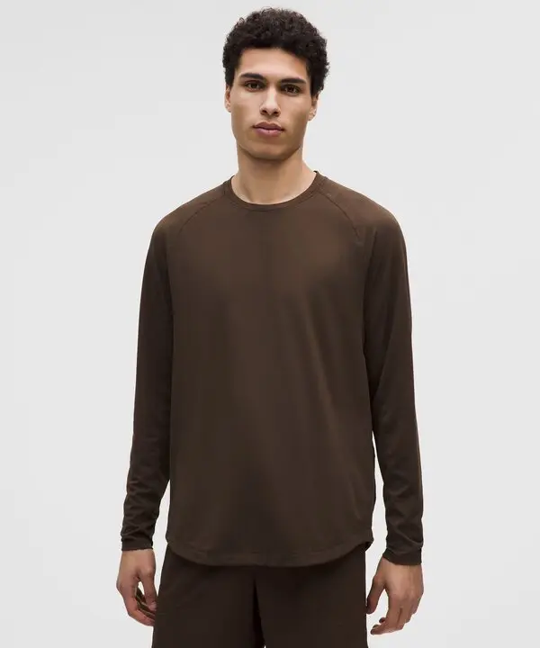 Lululemon License To Train Long-sleeve Shirt - Walnut Crunch