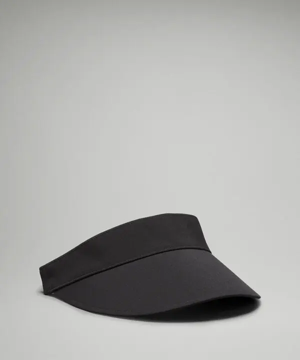 Lululemon Fast Paced Wide Band Running Visor - Black