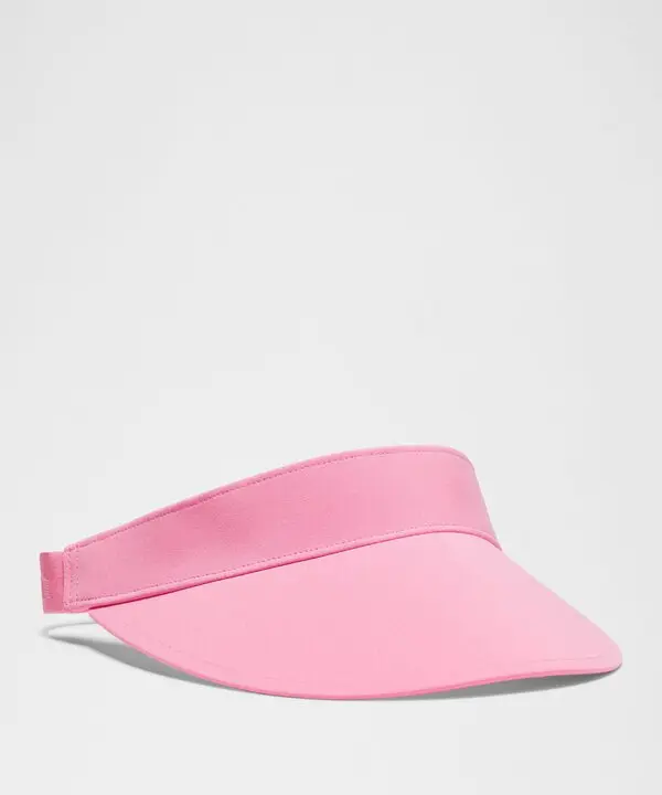 Lululemon Fast Paced Wide Band Running Visor - Candy Cloud