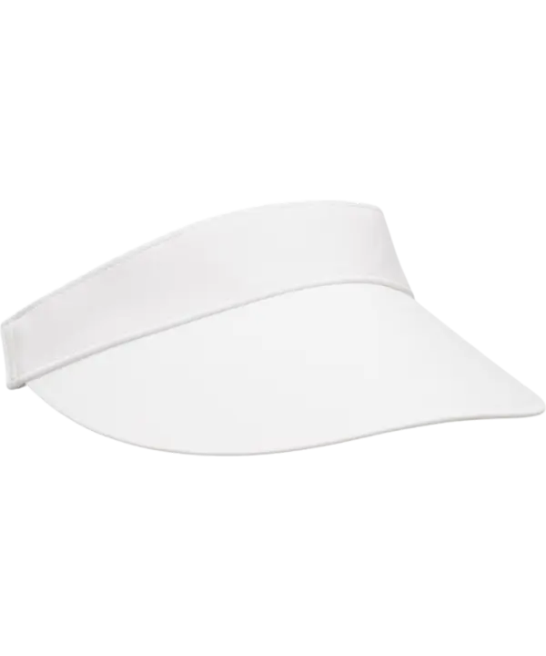 Lululemon Fast Paced Wide Band Running Visor - White