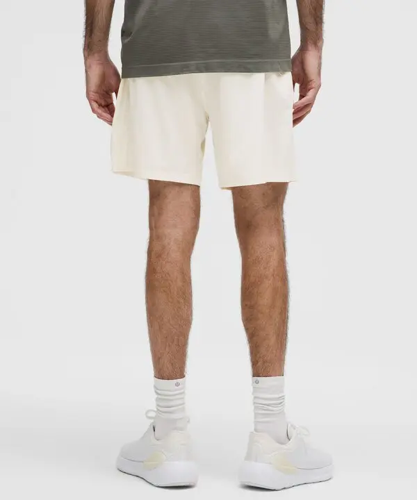 Lululemon Pace Breaker Linerless Short 7 - Light Ivory