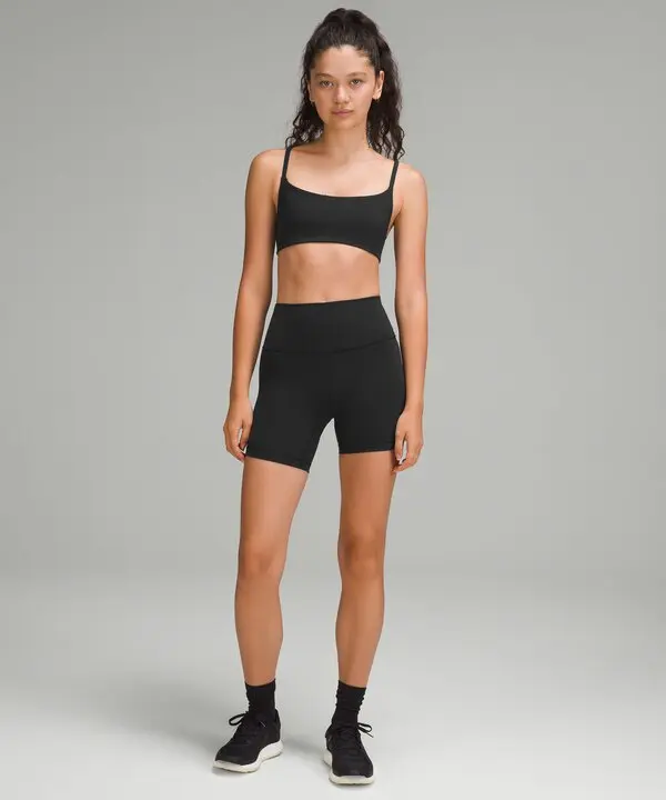 Lululemon Wunder Train Strappy Racer Bra - Black