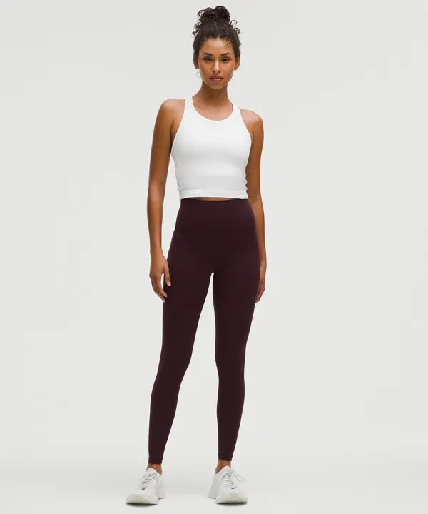 Lululemon Wunder Train High-rise Tight With Pockets 28 - Goodnight Plum
