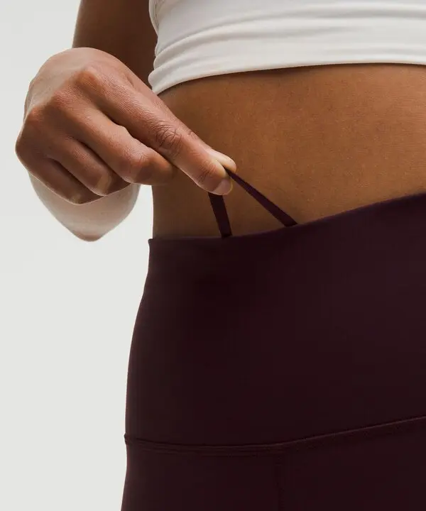 Lululemon Wunder Train High-rise Tight With Pockets 28 - Goodnight Plum
