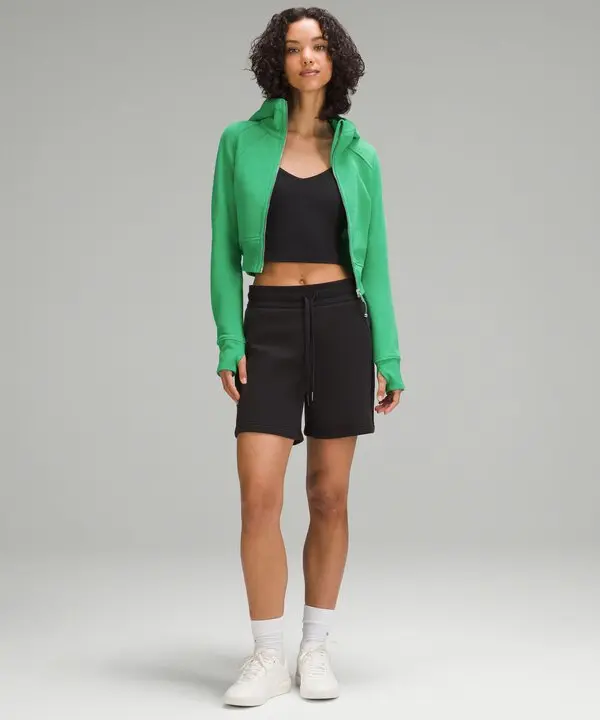 Lululemon Scuba Full-zip Cropped Hoodie