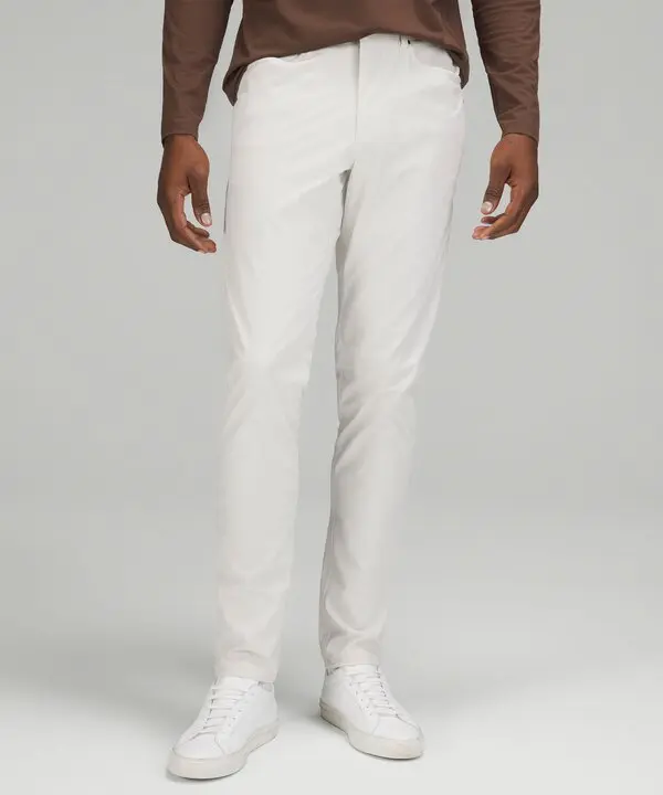Lululemon Abc Slim-fit Pants - Bone