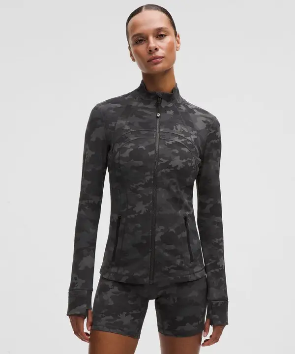 Lululemon Define Jacket - Thawed Camo Black Multi