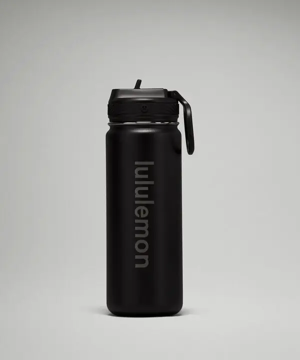 Lululemon Back To Life Sport Bottle 18oz - Black