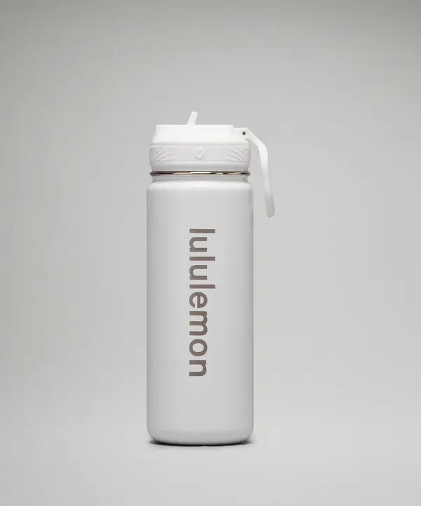 Lululemon Back To Life Sport Bottle 18oz - White