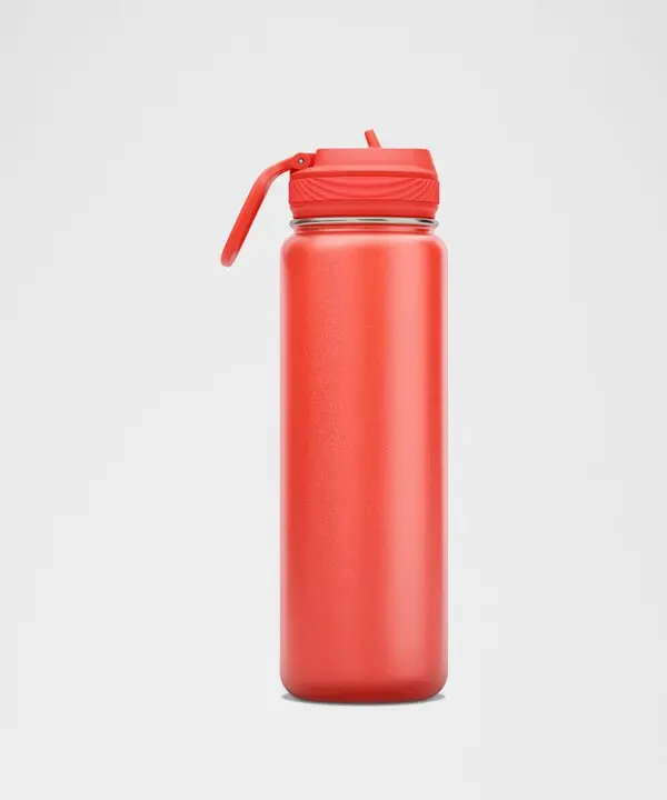 Lululemon Back To Life Sport Bottle 24oz - Cherry Ember