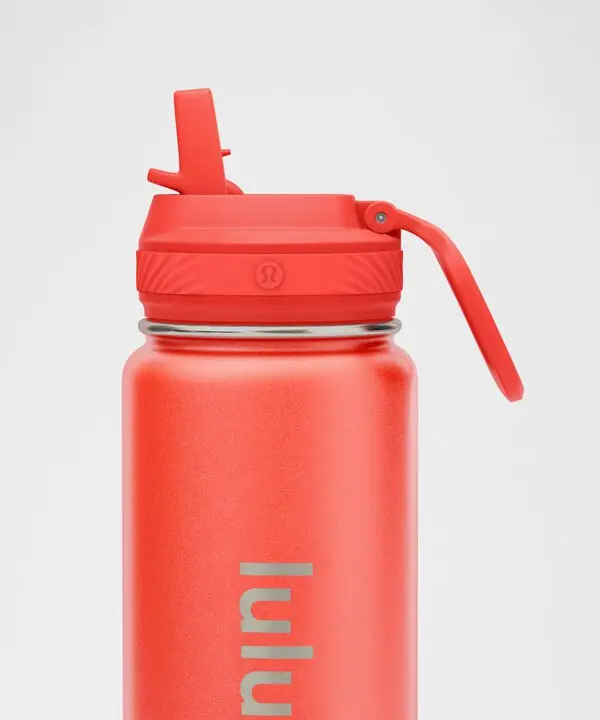 Lululemon Back To Life Sport Bottle 24oz - Cherry Ember