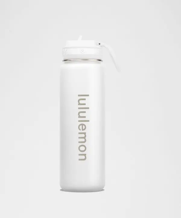 Lululemon Back To Life Sport Bottle 24oz - White