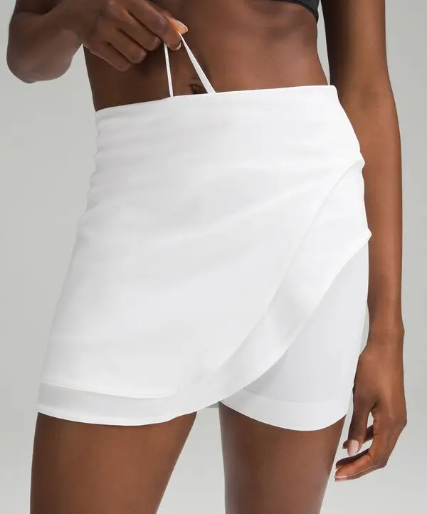 Lululemon Asymmetrical Layered High-rise Tennis Skirt