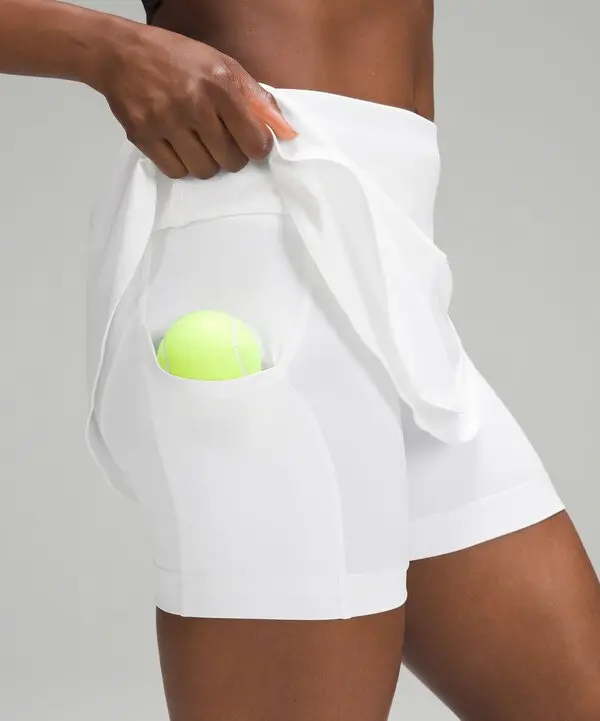 Lululemon Asymmetrical Layered High-rise Tennis Skirt