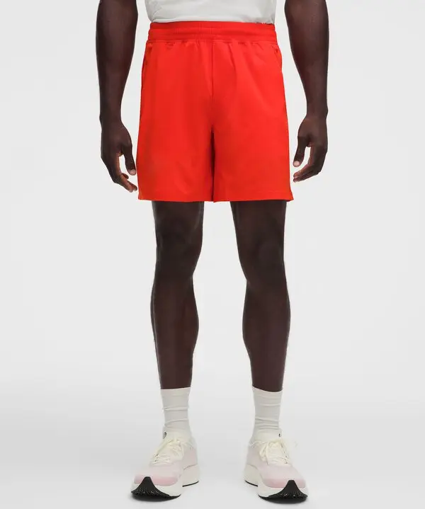 Lululemon Pace Breaker 7" Linerless Short - Cherry Ember